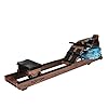 TOPIOM Water Rower Rowing Machine with TM-3 Performance Monitor, Walnut ...