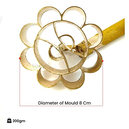 TAZBI Bronze Achappam Mould/Achumuruku Achu Mould/Maker/Achappam Maker ...