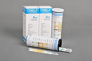 Dirui 10 Parameter Professional GP Urinalysis Multisticks Urine Strip ...