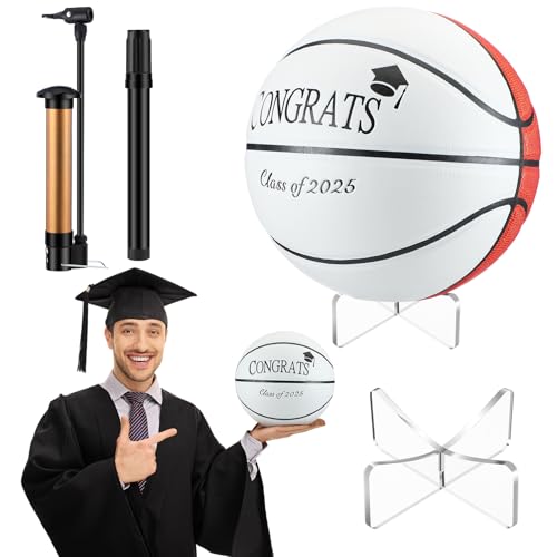 Liliful 2025 Graduation Autograph Ball Official Size 5 Blank Ball with ...