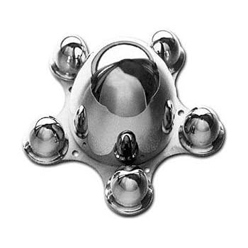 Amazon.com: KNS Accessories KC6017 Chrome 5 Lug Spider Cap (for Chevy ...