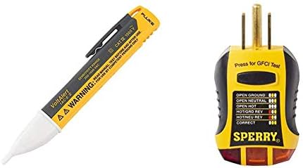 Fluke 1AC II VoltAlert Non-Contact Voltage Tester & Sperry Instruments ...