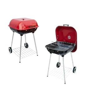 Mastercook MC-23 21-inch 54cm Charcoal Barbecue Huge Garden Patio BBQ ...