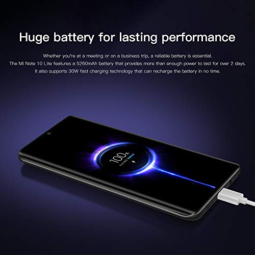 ⭐️ Xiaomi Mi Note 10 Lite Teléfono, 6,47” 3D Curved Display, Procesador Snapdragon 735G Octa ...