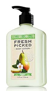 Amazon.com : Bath and Body Works Fresh Picked Pears Body Lotion 12 Oz ...