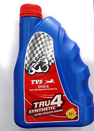 TVS TRU4 Synthetic Oil - Car And Bike Care