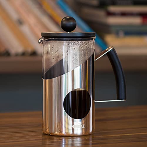 Amère PIRO French Press Coffee Maker, 34 Oz Glass Carafe (Noir ...