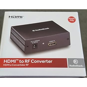 Amazon.com: RadioShack HDMI to RF Coaxial Converter Adapter: Home Audio ...
