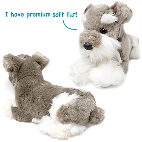 VIAHART Siegfried The Schnauzer - 13 Inch Stuffed Animal Plush - by ...