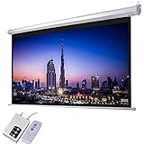 Manual Pull-Down Projector Screen – , Wall/Ceiling Mount, Matte White ...