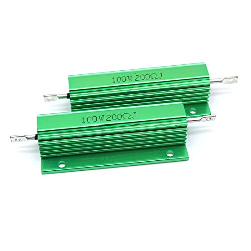 Xiaoyztan Wirewound Resistor 100W 200 Ohm 5% Tolerance Chassis Mounted ...