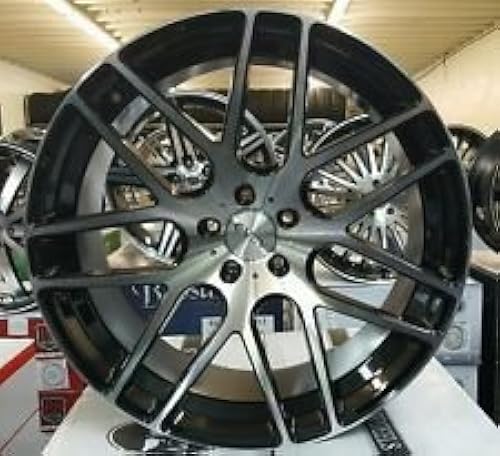 22" INCH STAGGERED AZAD AZ006 WHEELS RIMS & TIRES BMW CHEVY ASANTI ...