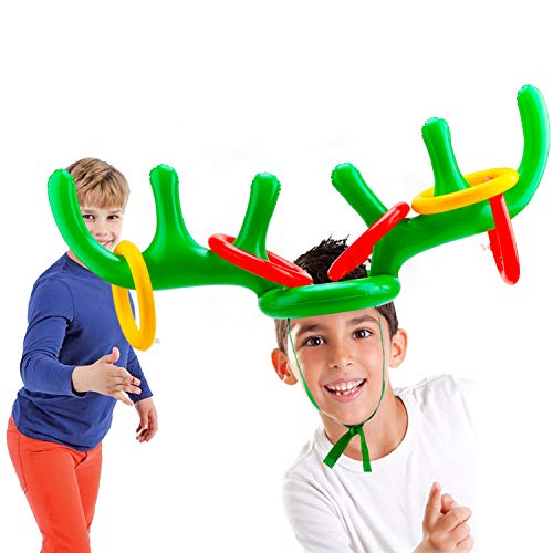Party Games Activities Reindeer Antler Ring Toss Inflatable Holiday party-games-activities-reindeer-antler-ring-toss-inflatable-holiday