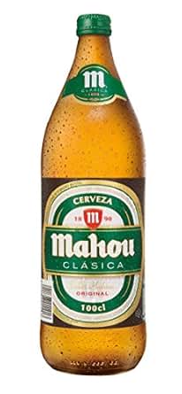 Mahou Clásica Botella Cerveza Dorada Lager, 4.8% de Volumen de Alcohol ...