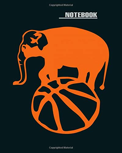 Notebook: our story cute elephants - 50 sheets, 100 pages - 8 x 10 ...