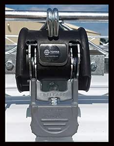 Amazon.com : Topper Retractable RATCHETING Rack Strap - Square Mount 1 ...