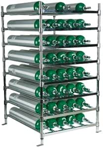 Amazon.com: Stack & Rack Oxygen Storage System Rack for 40 E Size ...