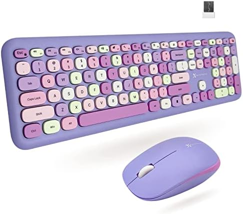 X9 Colorful Keyboard and Mouse Combo - Transform Your Space with 2.4G ...