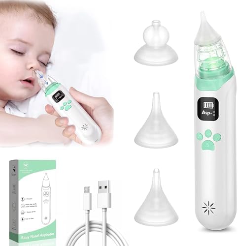 Hulami Nasal Aspirator for Baby - Electric Nose Aspirator for Toddler ...
