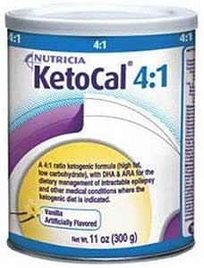 Ketocal 4:1 Nutritional Supplement Vanilla - 300 Gm : Health & Household