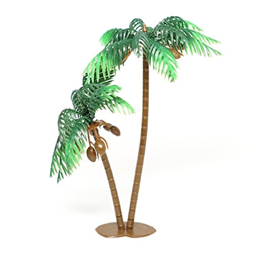Buy 4 Large Palm Trees with Coconuts Cake Topper 5" >>> Tall Beach ...