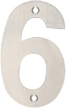 Stainless Steel Number ‘6/9’ 75mm by Zoo Hardware – BigaMart