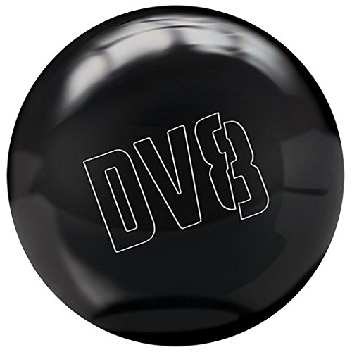 DV8 Poly Bowling Ball, Just Black, 8-Pound in Bahrain | Whizz Bowling Balls