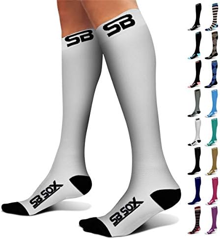 SB SOX Compression Socks (20-30mmHg) for Men & Women – Very Comfortable ...
