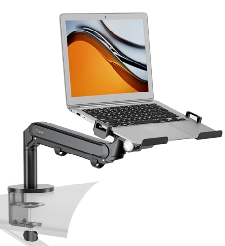 MPK Laptop Arm Mount for Desk,Adjustable Height Gas Spring Laptop Stand ...