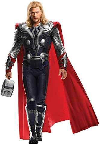 Chris Hemsworth 8x10 Photo Thor/Avengers Thor w/Hammer Walking Red Cape ...