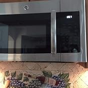 Amazon.com: GE PVM9005SJSS Profile 2.1 Cu. Ft. Stainless Steel Over-the ...