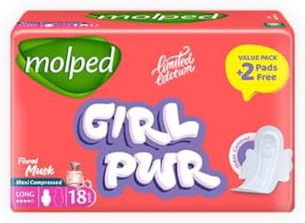 سعر Molped - Limited Edition (Floral Musk) - Value Pack - Long (18 Pads ...