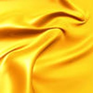 GORGEOUS SILKY SATIN FABRIC, DRESSMAKING, WEDDING, PROM - YELLOW GOLD - PER METRE: Amazon.co.uk ...