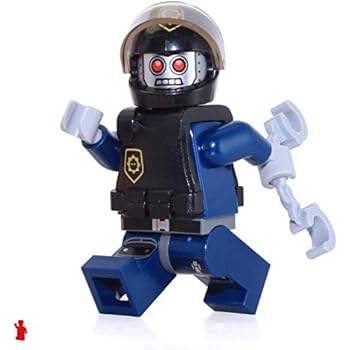 Amazon.com: The LEGO Movie MiniFigure - Robo Swat Police (w/ Body Armor ...