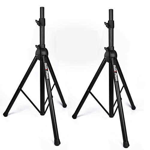 Pair Of PA Speaker Stands By Hola! Music, Professional Heavy-Duty ...