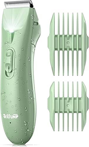 Telfun Groin & Body Hair Trimmer, Electric Ball Trimmer / Shaver for ...