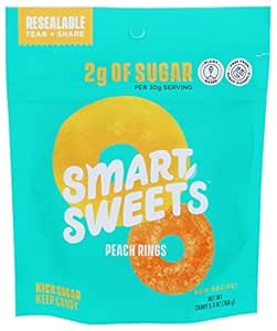 Amazon.com : SMART SWEETS Peach Rings, 5.3 OZ : Grocery & Gourmet Food