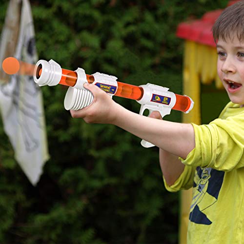 GamePath 2 pcs Power Popper Gun Dual Battle Pack Foam Ball Play Guns ...