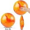 18 Inches Marbleized Bouncy Balls Large Bouncing Ball Inflatable Rubber ...
