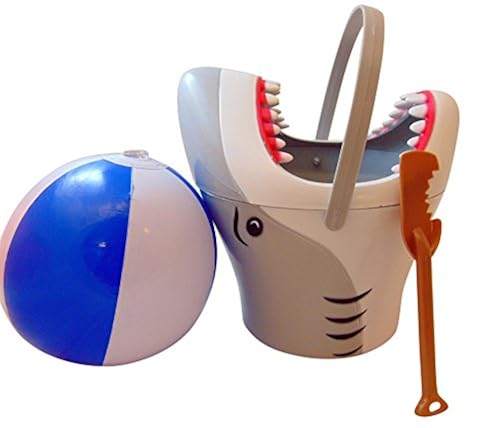 Westman Works Shark Bucket and Shovel Kids Play Set with Inflatable ...
