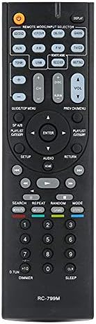 سعر Buayea Remote Control Replacement, Premium ABS Home Theater Remote Controller for Onkyo RC ...