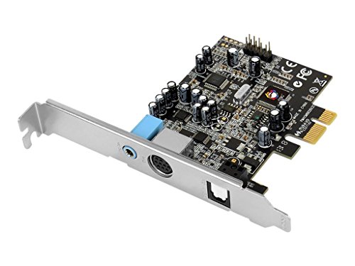 SIIG Sound Card PCIe X 1 Sound Cards IC-510211-S1