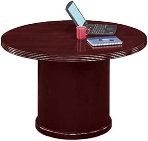 Amazon.com: Kenwood 48 inch Round Conference Table-Mahogany or Light ...