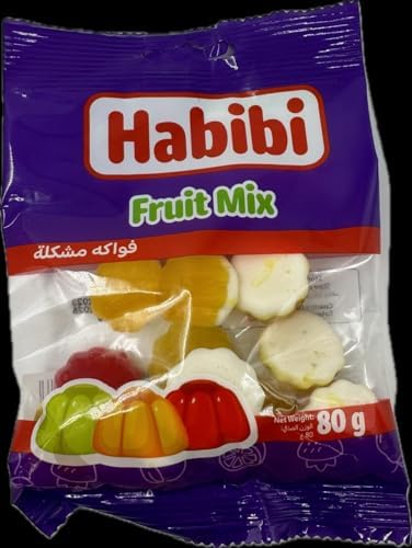 Habibi Foam Fruit Mix Jelly Candy 80 g price in UAE | Amazon UAE ...