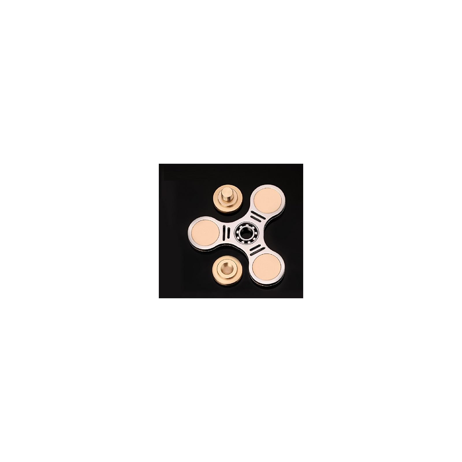 AUKWING Copper Fidget Spinner Toy, EDC Spinner with Hybrid Ceramic ...