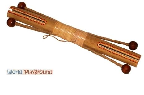 Bamboo Clacker Hand Made Percussion Instrument: Amazon.co.uk: Toys & Games