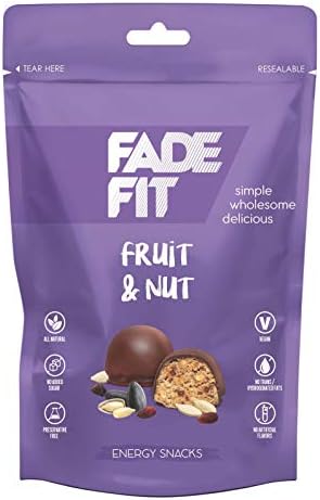 Fade Fit Energy Snack Fruit & Nuts 45 g - Nutrient-Rich Nutty Delight ...