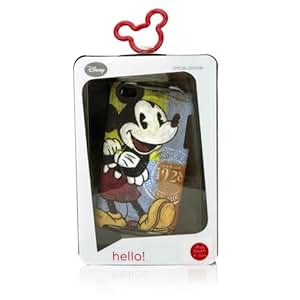 Amazon.com: Disney Soft Touch Hard Case for iPod Touch 4G - 1928 Mickey ...
