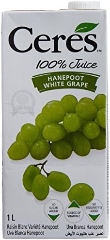 Ceres White Grape Juice, 1 Ltr price in Saudi Arabia | Amazon Saudi ...