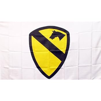 Amazon.com : U.S. Army 1st Cavalry Division Flag 3ft x 5ft : Outdoor ...